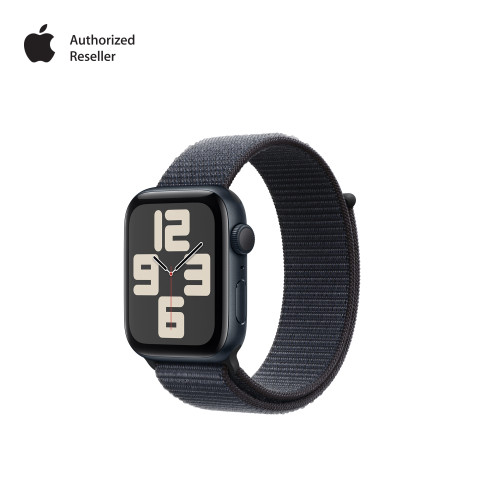 Apple Watch SE2 v3 GPS 44mm Midnight Alu Case with Ink Sport Loop